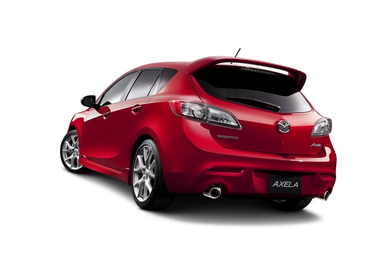 Mazda Launches Special 'Navi Edition' Axela | Spare Wheel