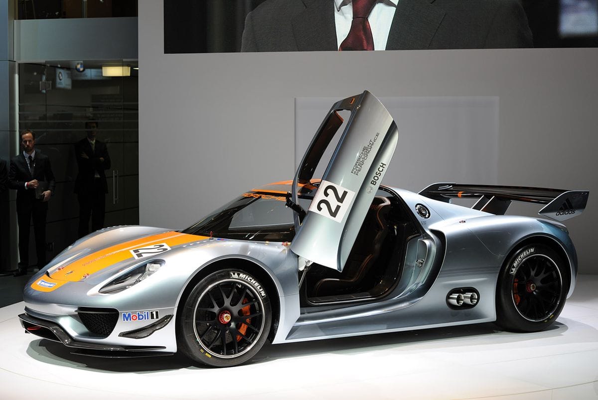 Porsche 918 RSR - Detroit Auto Show 2011 | Spare Wheel