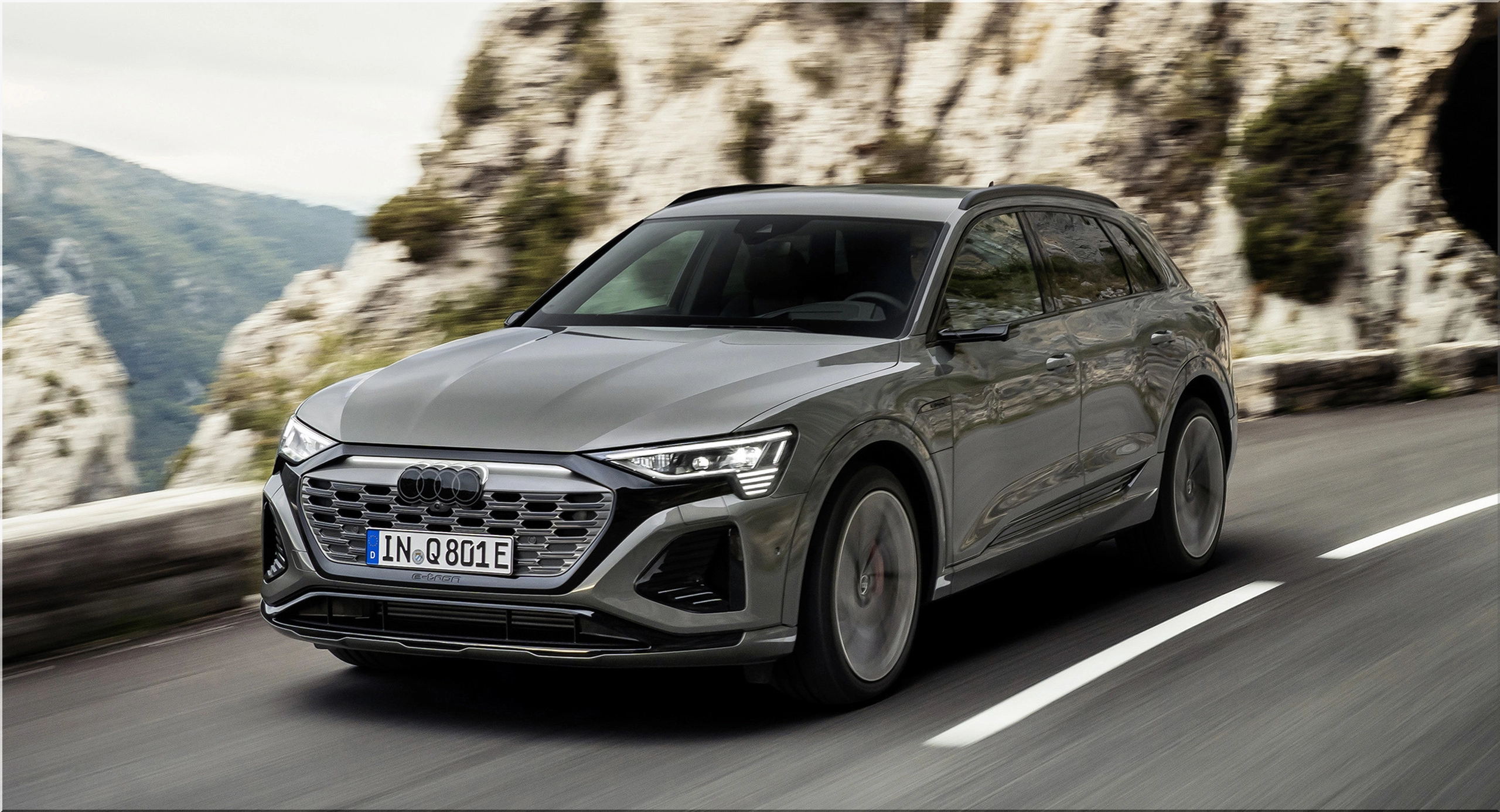 The new Audi Q8 e-tron: A sleek and spacious electric SUV with a ...